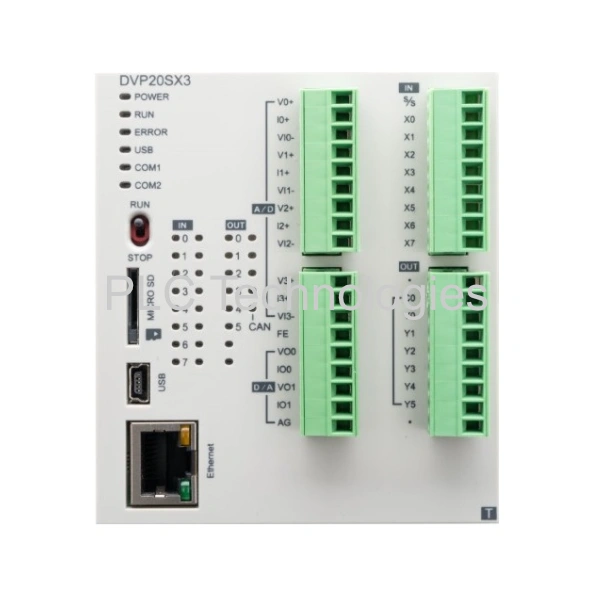 Delta DVP20SX311T PLC Controller - PLC Technologies